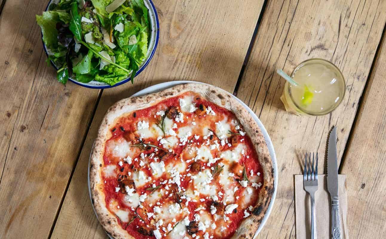 Sodo Pizza - Clapton: 50% off the first table of the night with First Table